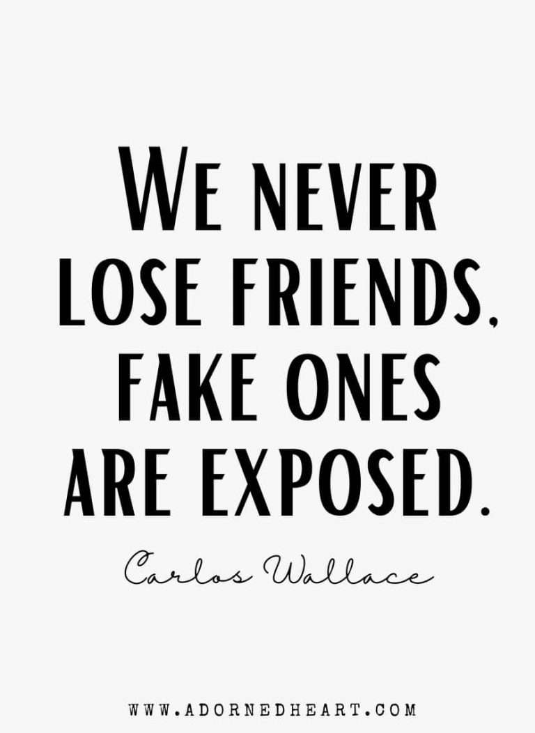85 Quotes About Selfish, Jealous, Fake Friends (+ Images) – Adorned Heart
