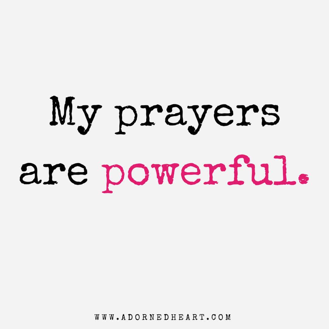 130+ Positive Bible Affirmations for Women! - ADORNED HEART