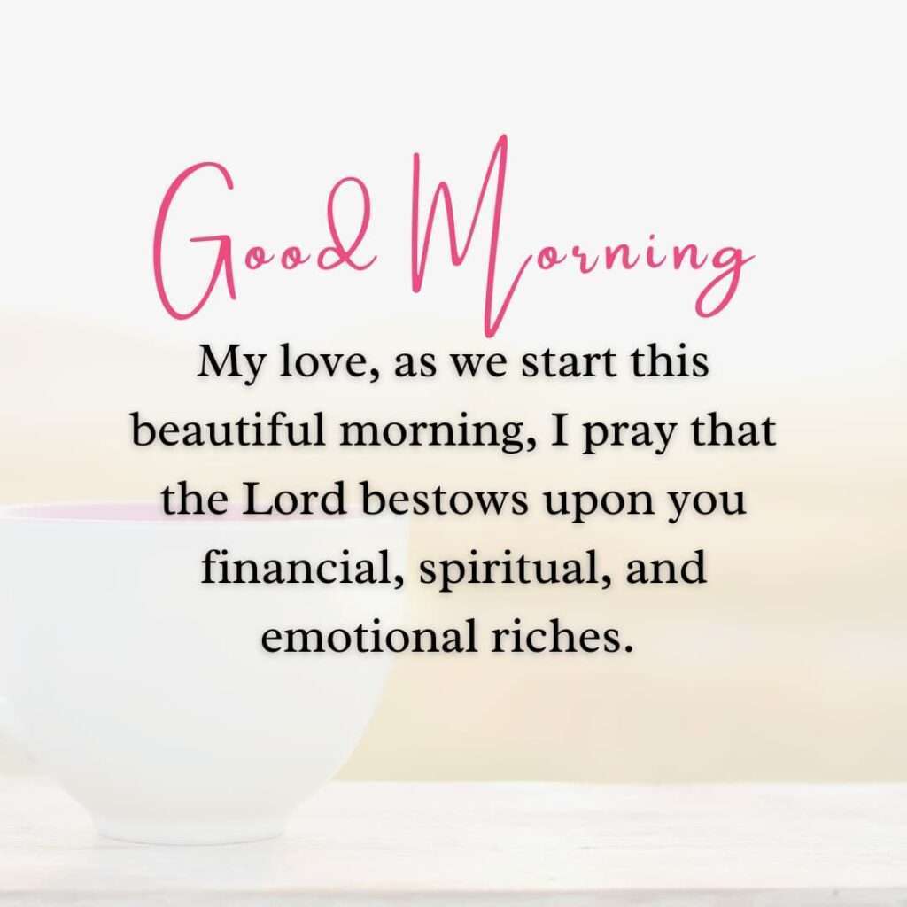 100+ Good Morning Prayers for Him – Adorned Heart